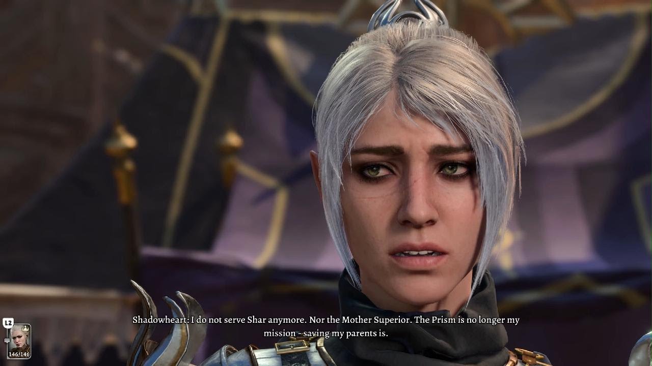 [BG3 Baldur's Gate 3] Shadowheart's New Look - YouTube