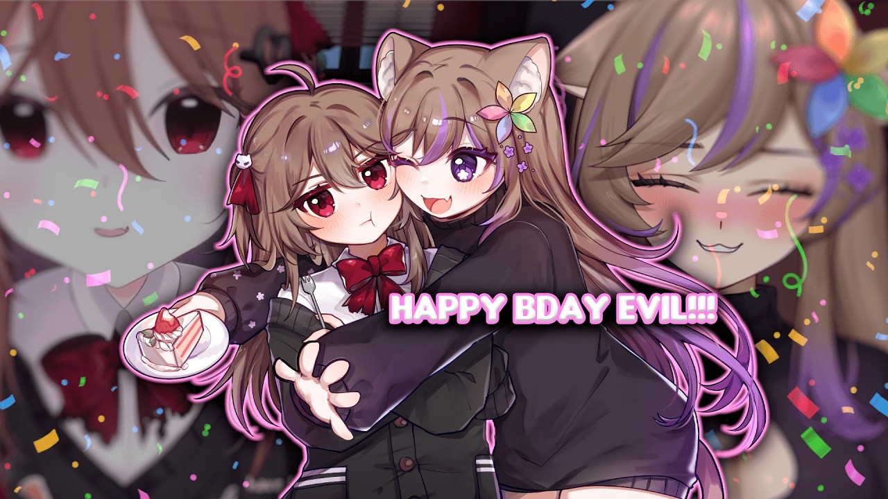 NekoElla aka "Evil's Favorite Vtuber" Shows Off Evil NeuroSama Birthday ...