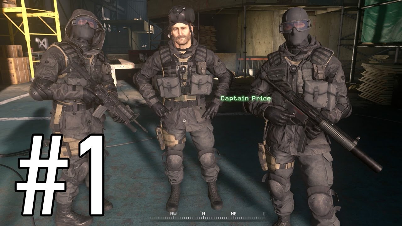 Call of Duty Modern Warfare Remastered Mission #1 FNG - Live Commentary ...