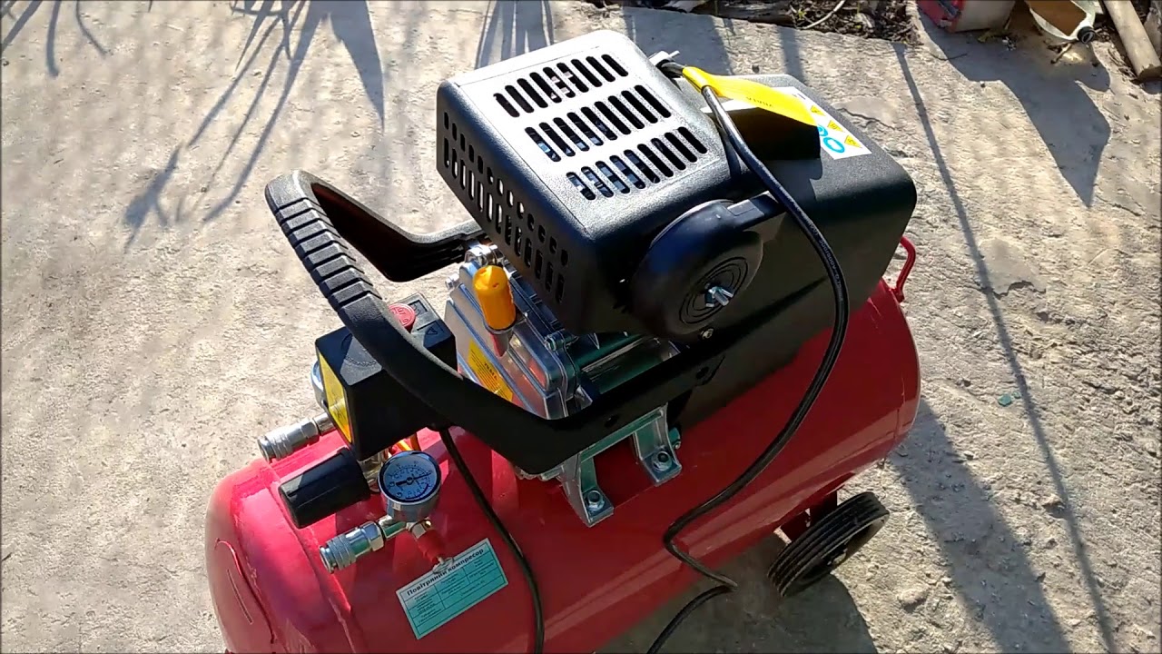 Компрессор Intertool PT-0003 - YouTube
