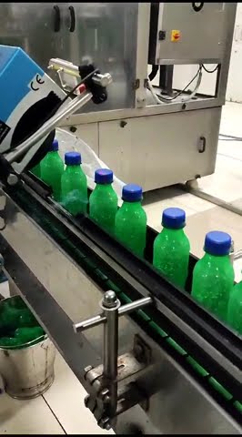 Laser Batch Coding on Cold Drink Bottle. Contact - 8799563759 - YouTube