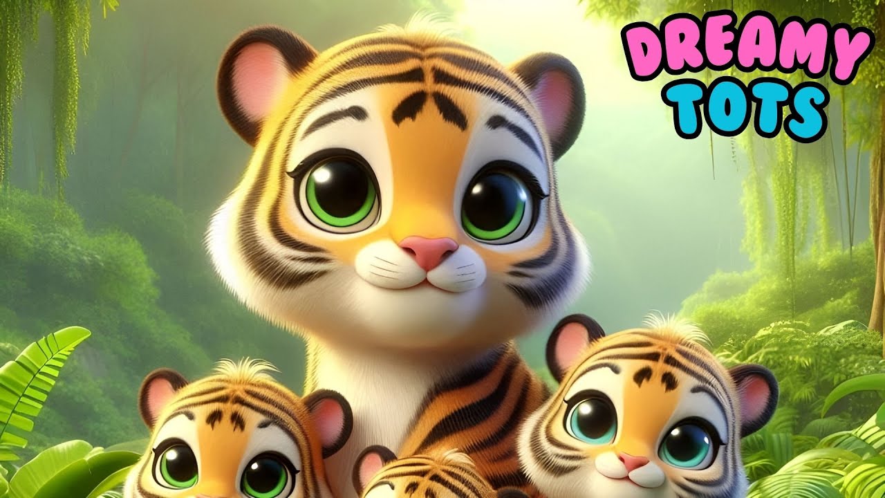 Tiger Family Jungle Adventure! 🐯🌿 | Roar, Play & Explore with Baby ...