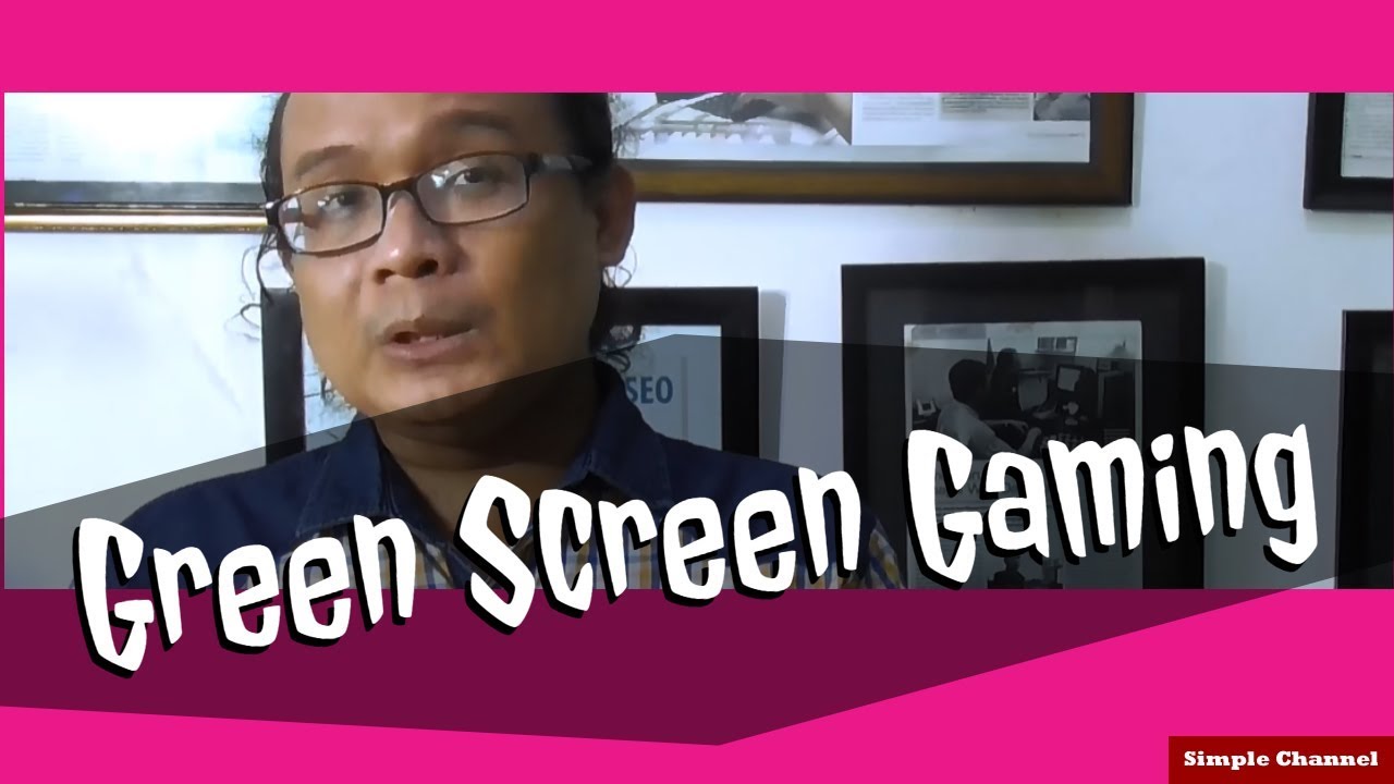 Green Screen + FaceCam Untuk YouTuber Gaming | Edit Green Screen Dengan ...