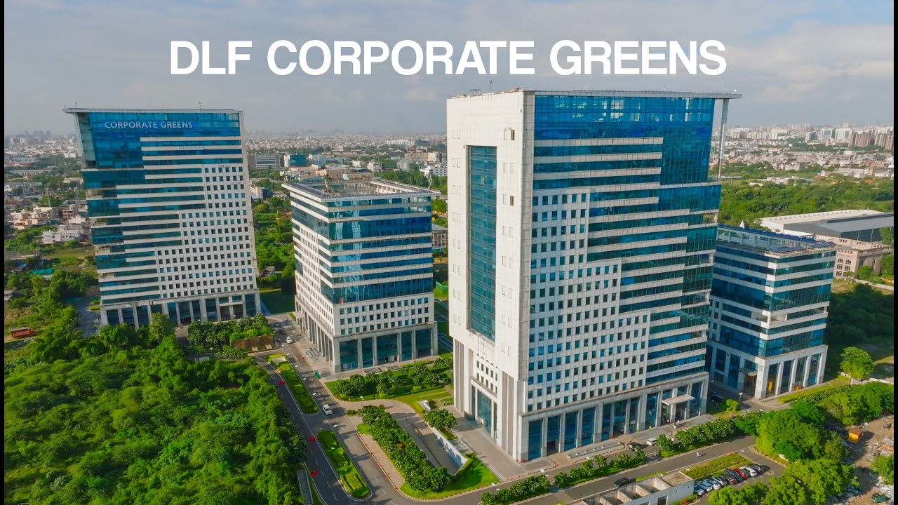 Drone Aerial Video of DLF Corporate Greens | Gurgaon Commercial Hub ...