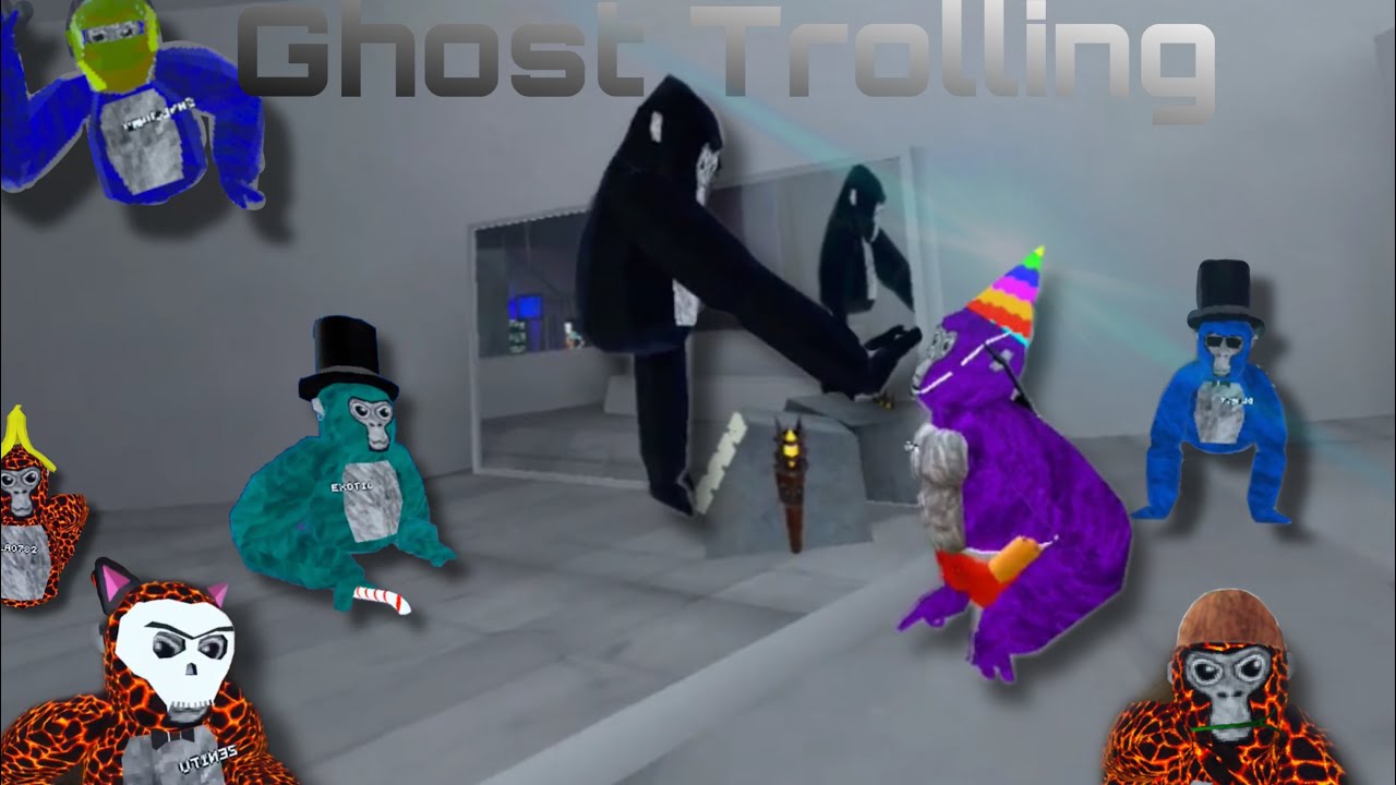 Ghost Trolling In Gorilla Tag! - YouTube