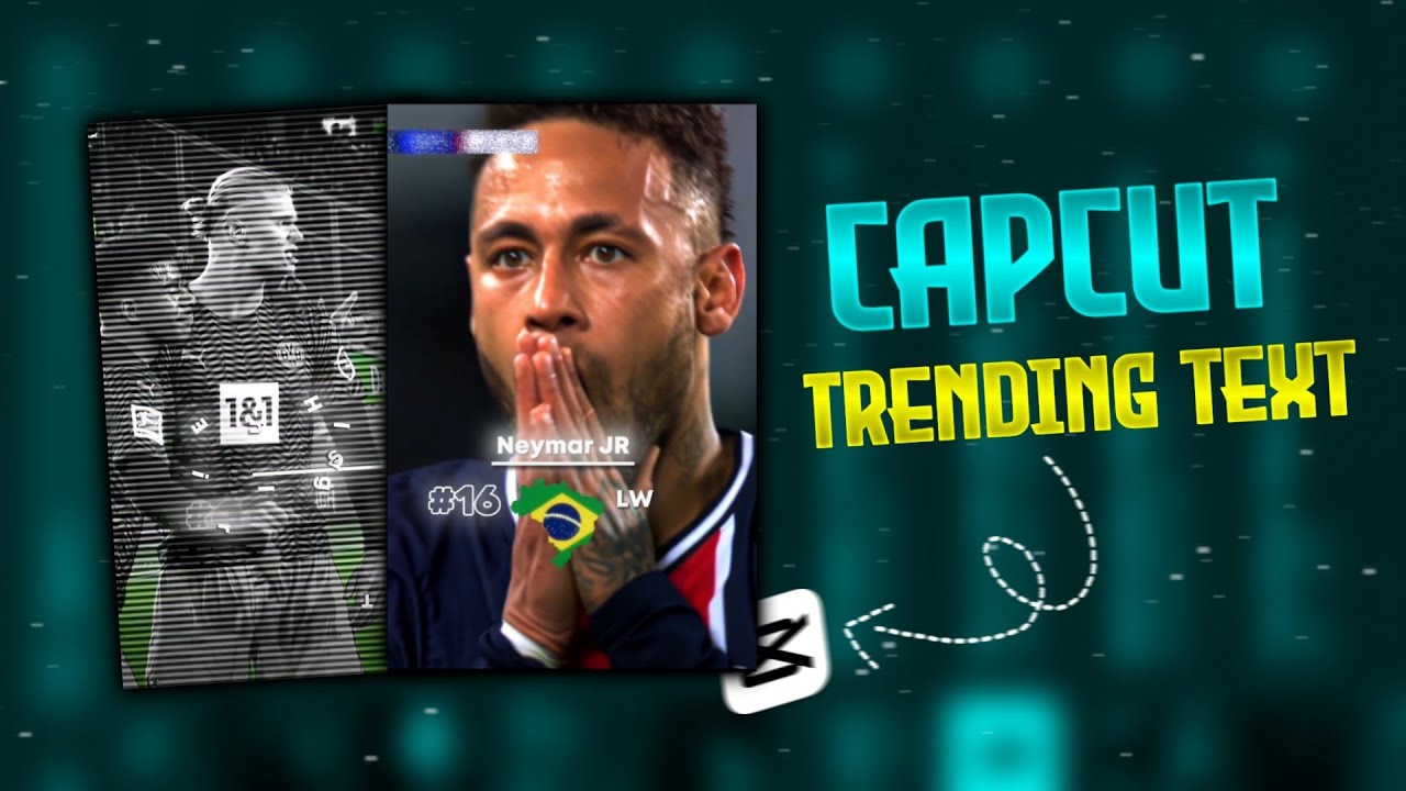 Capcut trending football text edits tutorial | Mobile edits - YouTube
