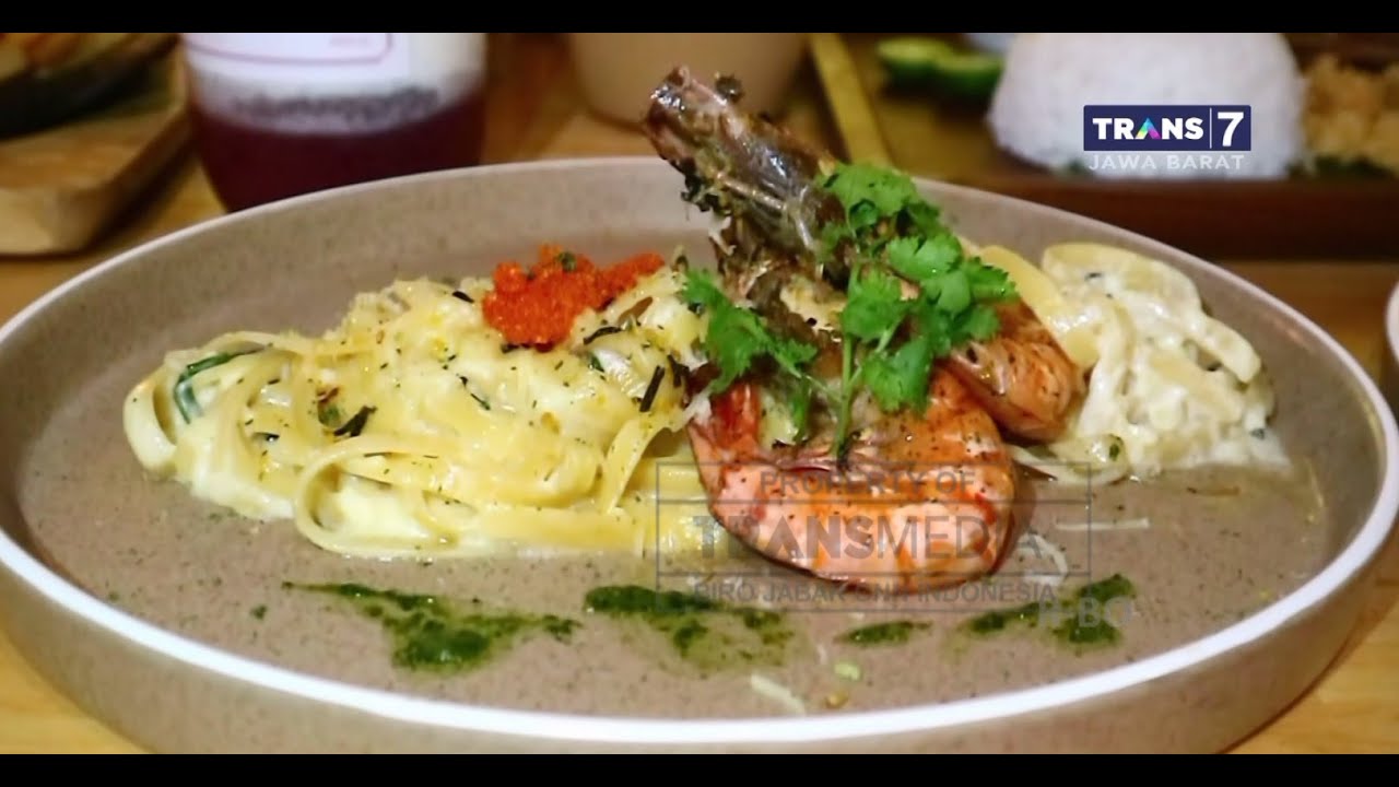 Pasta Udang Jumbo Telur Salmon - YouTube