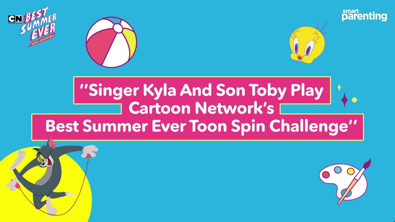 Singer Kyla And Son Toby Play Cartoon Network’s ‘Best Summer Ever Toon ...