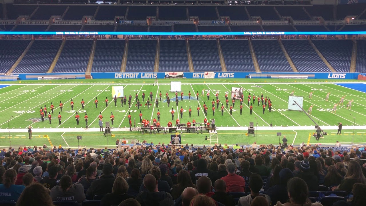 Belding high school marching band state finals 2019 - YouTube