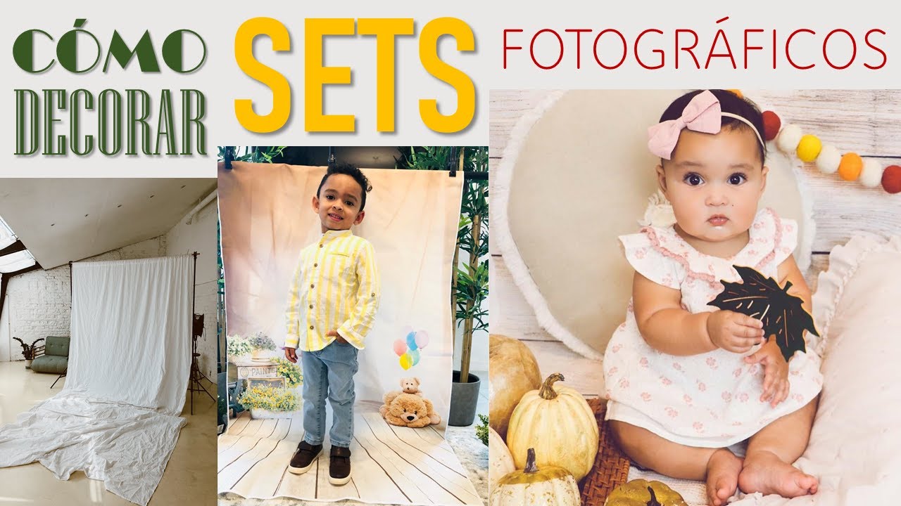CÓMO DECORAR UN SET FOTOGRÁFICO INFANTIL EN 5 SENCILLOS PASOS ...