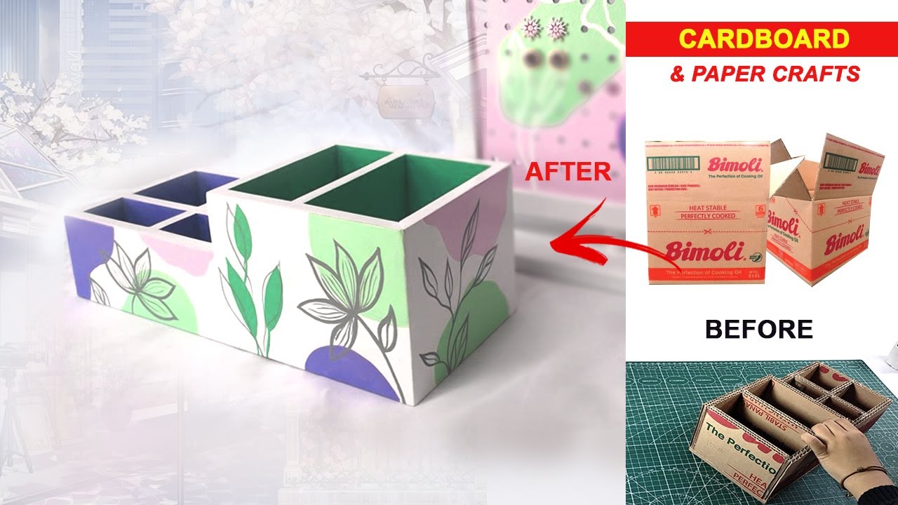 Upcycling 101: Create a Beautiful Box from Cardboard and Paper ...