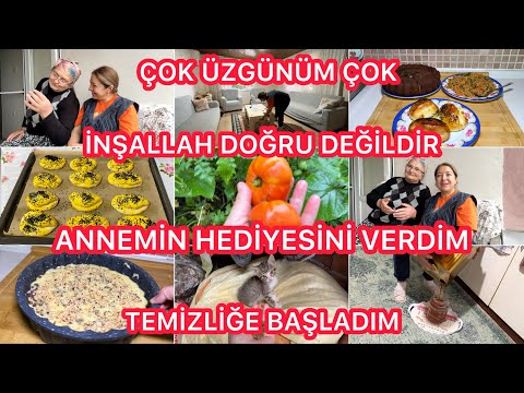 HEDİYESİNİ VERDİM🎁ÇOK ÜZGÜNÜM‼️DOĞRU OLMASIN🤲🏻ANNEMİN PLANLARI SUYA DÜŞTÜ⁉️ANNEME ÇEŞİT ÇEŞİT YAPTIM