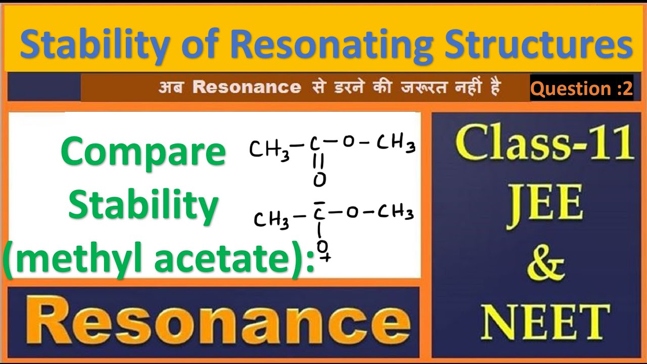 Acetate Resonance Structures