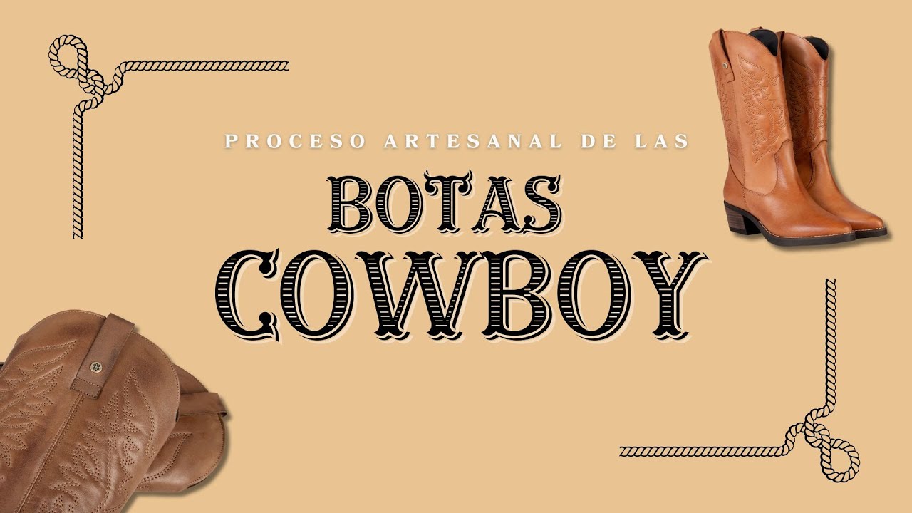 🤠👢Cómo se hacen las BOTAS COWBOY: Del diseño a la realidad - YouTube
