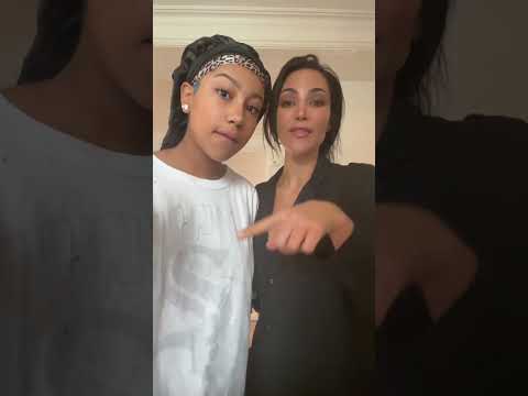 Kim Kardashian Gets Ready For Met Gala With Daughter North West