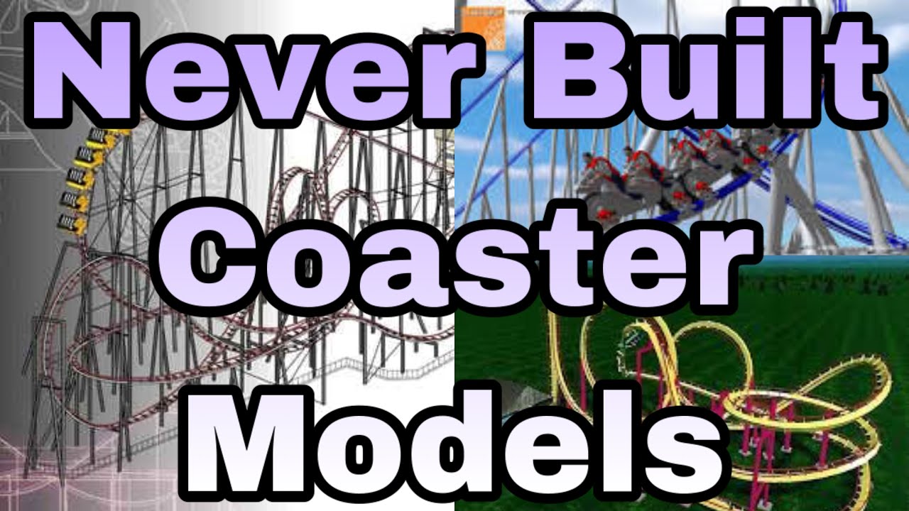 10 FORGOTTEN Coaster Concepts Never Built - YouTube