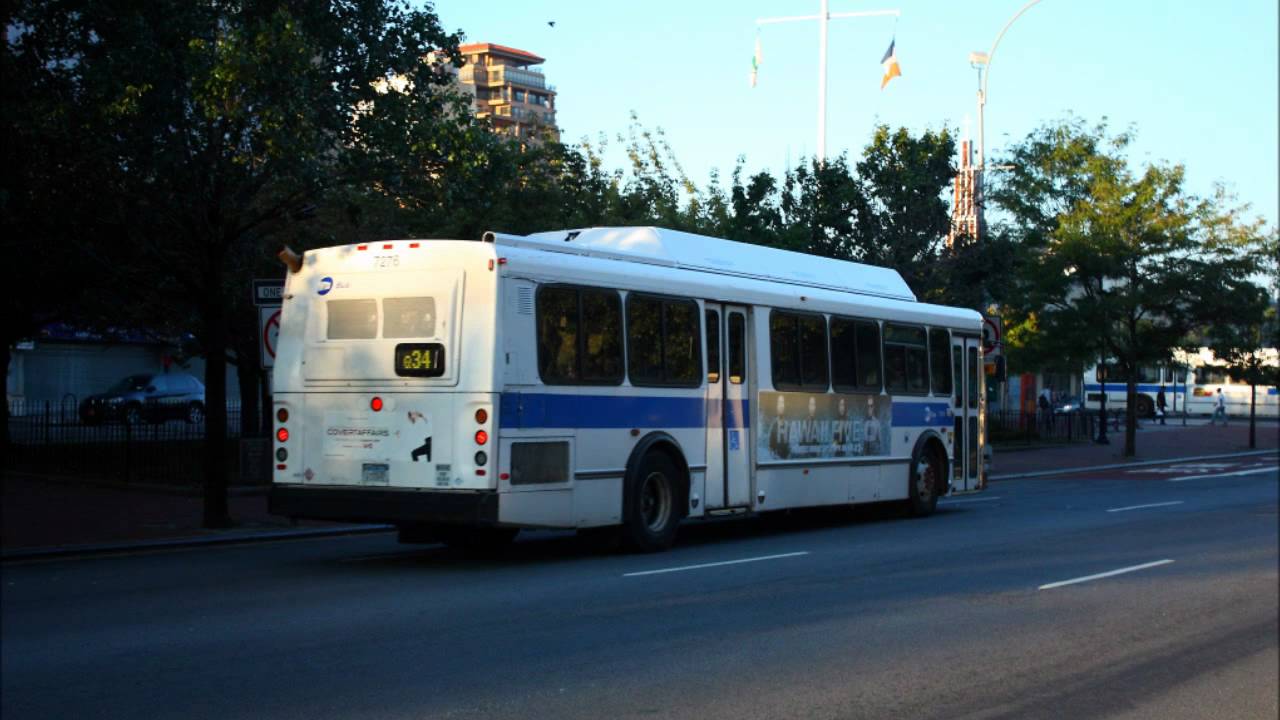MTA Bus Company Orion V CNG 7226 on the Q66 Sound Clip - YouTube