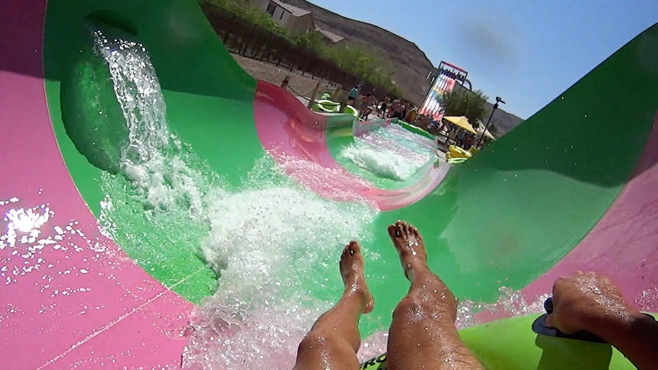 Rattler Water Slide at Wet'n'Wild Las Vegas - YouTube