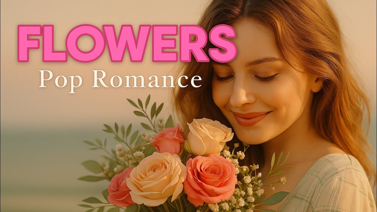 FLOWERS - English song｜LYRICS｜Flowers in your hair ｜Love is in the air ...