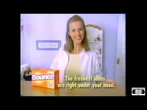 Bounce Dryer Sheets Commercial - 1998 - YouTube