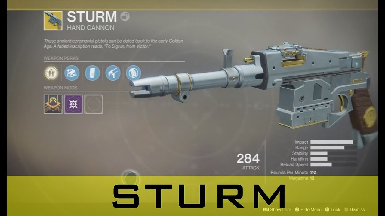 Destin 2 | STURM Exotic Hand Cannon | 100% Quest Guide (CORRECT WAY ...