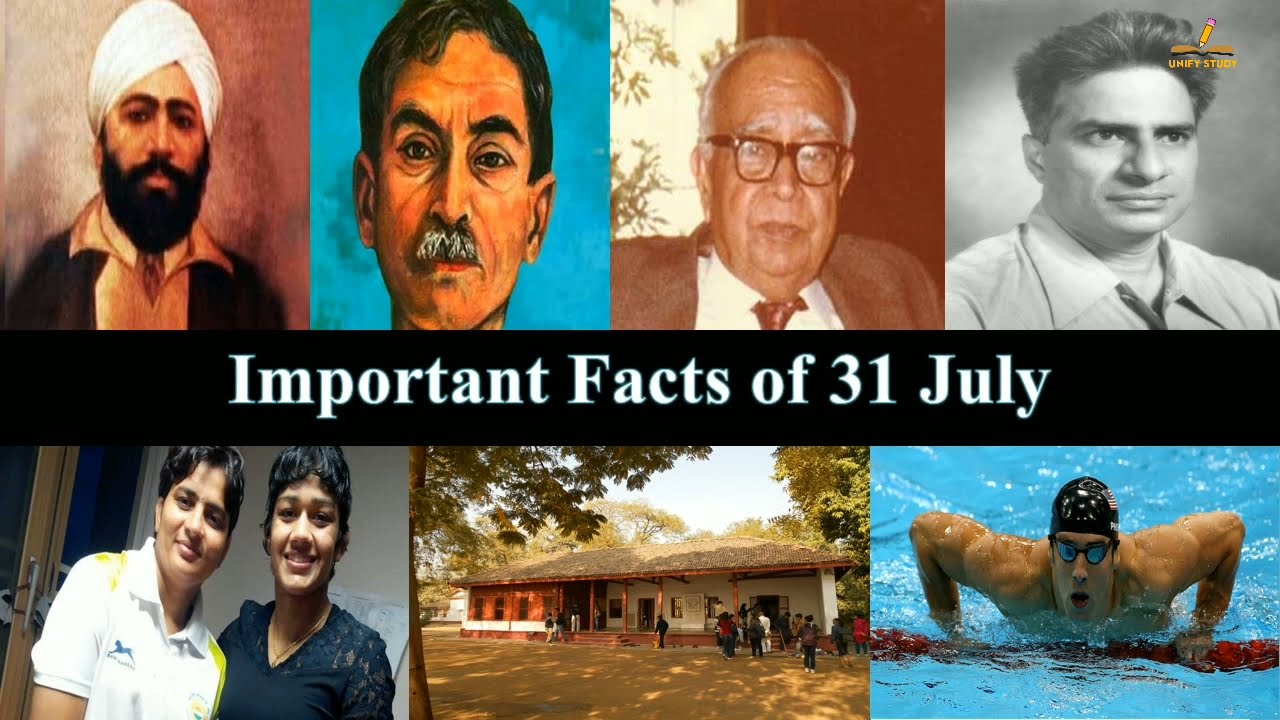 In English - History Of 31 July| Today History | On This Day | 31 July ...