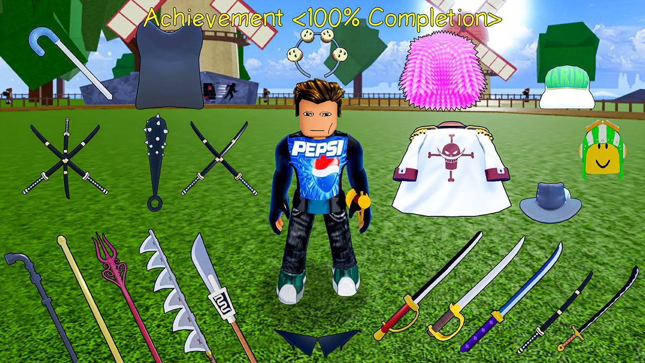 Getting EVERY Single Item in the FIRST SEA of Blox Fruits! - YouTube