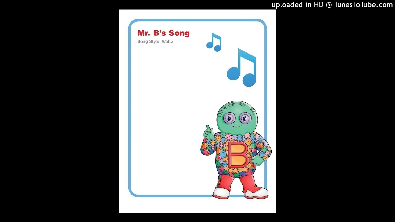 New Letter People - Beautiful Buttons - Mr B - YouTube