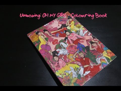 UNBOXING | OH MY GIRL (OMG) - COLOURING BOOK [ 4TH MINI ALBUM ]