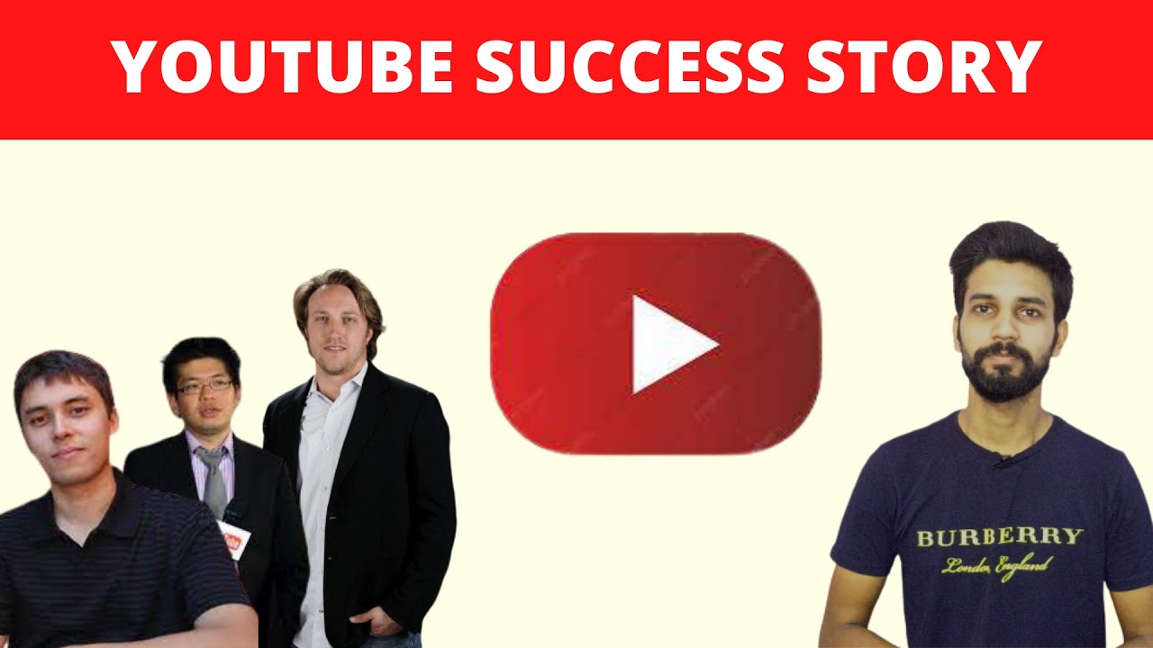 Youtube Success Story || Steve chen | Chad hurley | Jawed Karim ...