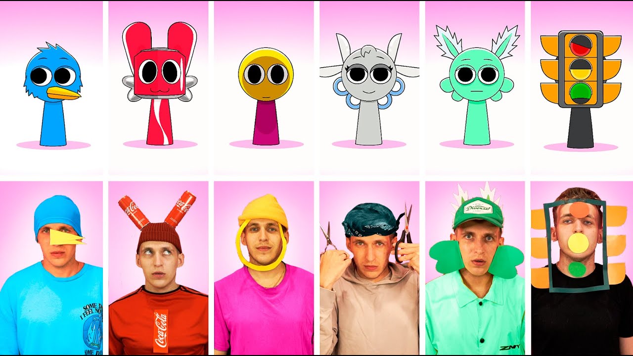 Sprunki 4 Phase 4 OC AZURI Incredibox in Real life. ️ #sprunki # ...