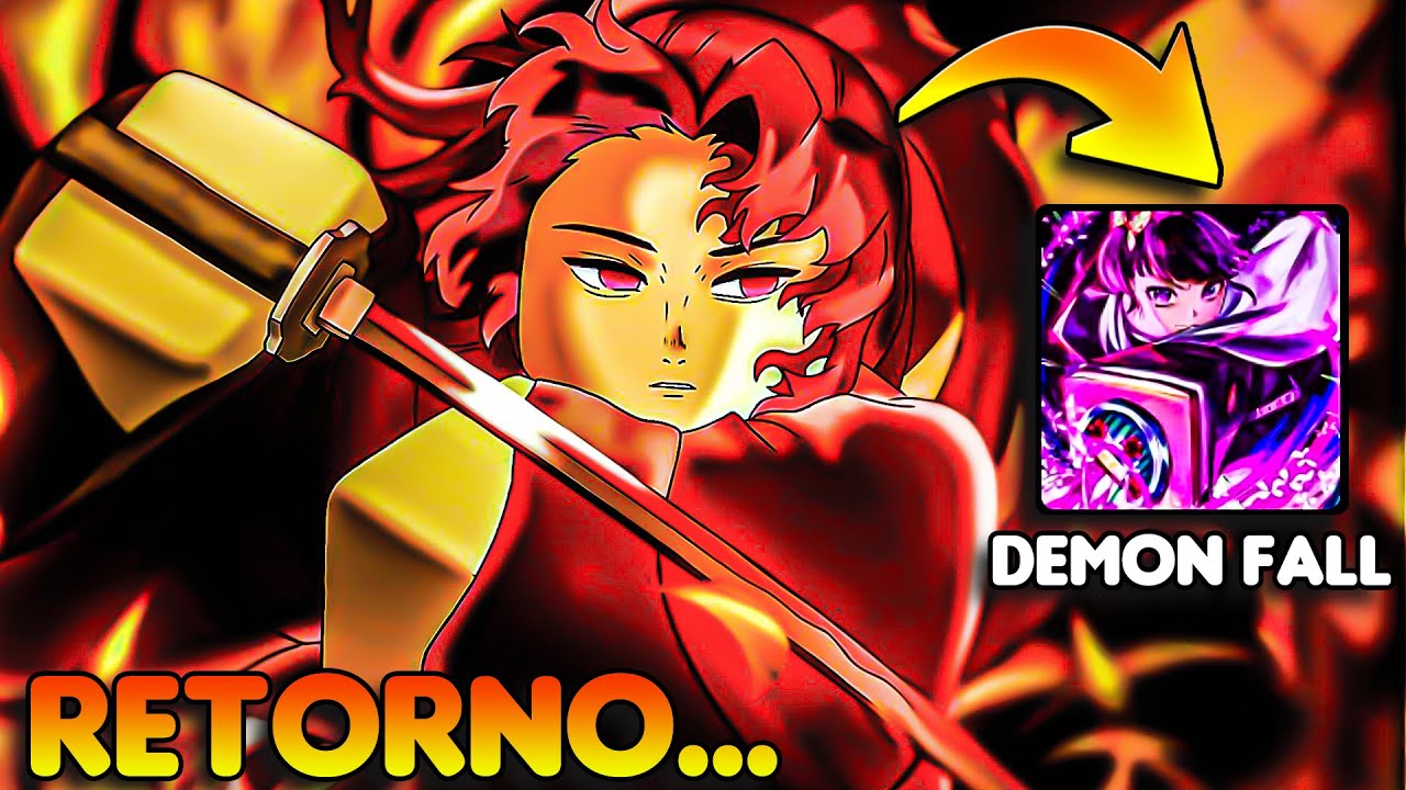 O RETORNO DEFINITIVO DO DEMON FALL... (ROBLOX) - YouTube