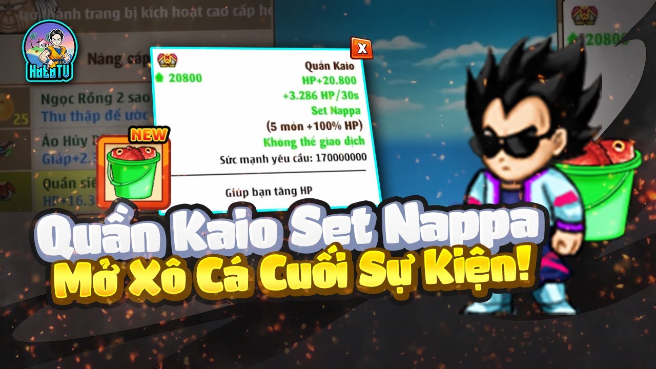 NRO BLACK - QUẦN KAIO SET NAPPA VÀ MỞ XÔ CÁ XANH CUỐI SỰ KIỆN HÈ - YouTube