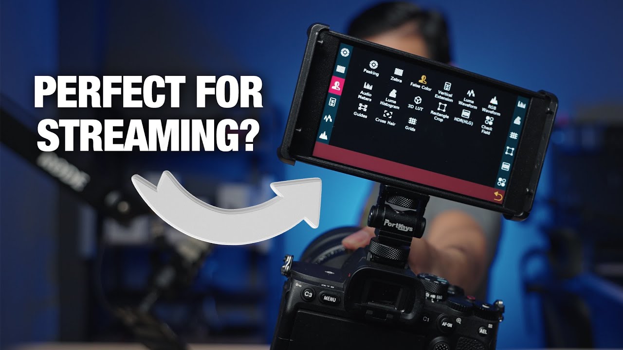 Camera Monitor for Livestreaming? | Portkeys PT6 Review - YouTube