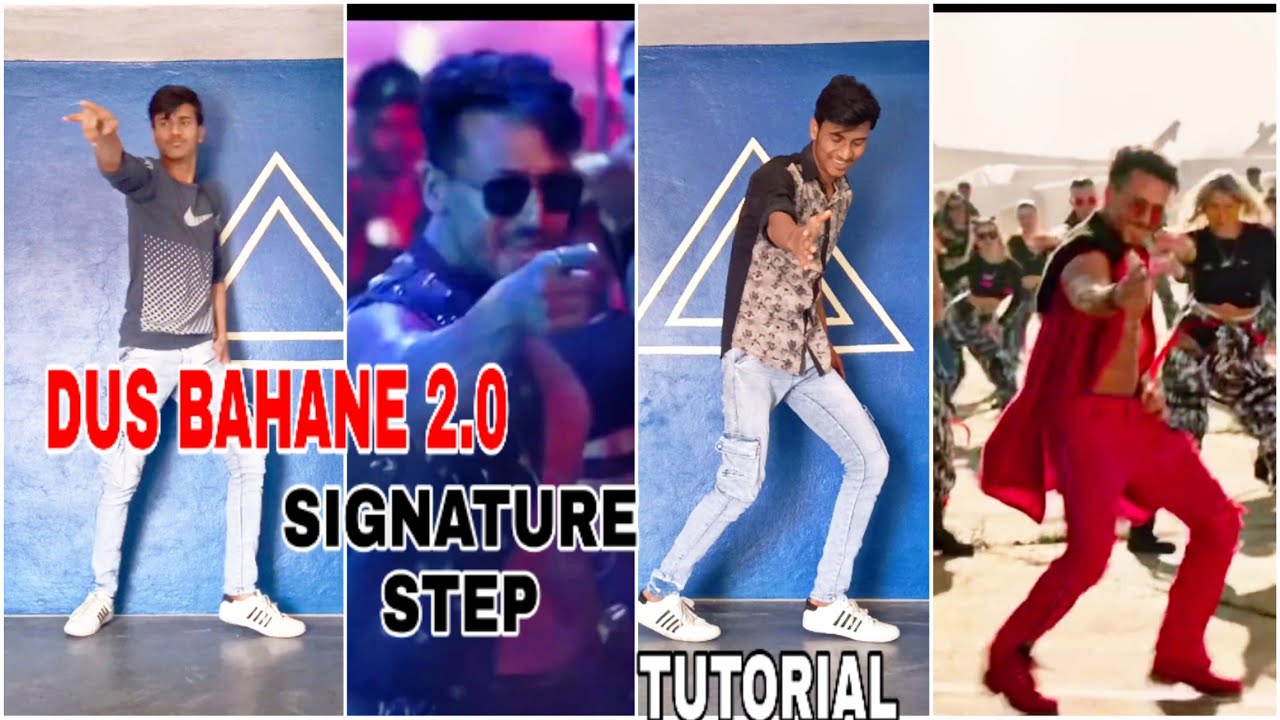 Dus bahane 2 | Tiger Shroff | signature steps | Shraddha kapoor | movie ...