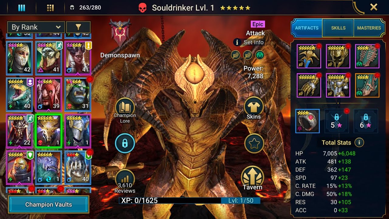 Let's Play RAID: SHADOW LEGENDS DAY 198 SOULDRINKER (Android Gameplay) - YouTube