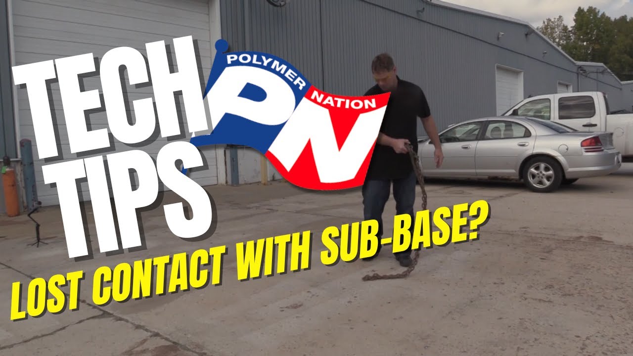 Polymer Nation Tech Tips | Finding concrete that has lost its contact ...