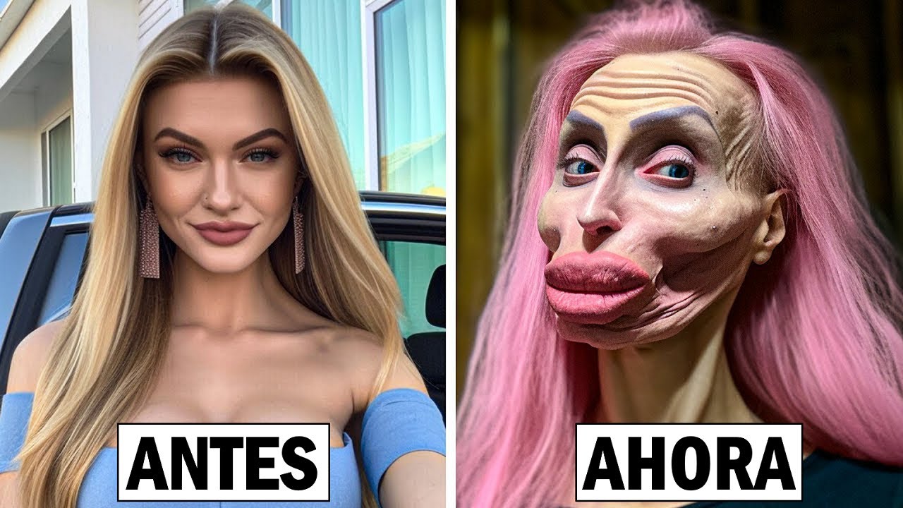 8 Cirugías Plásticas Que Salieron Demasiado Mal | ANTES Y DESPUES - YouTube