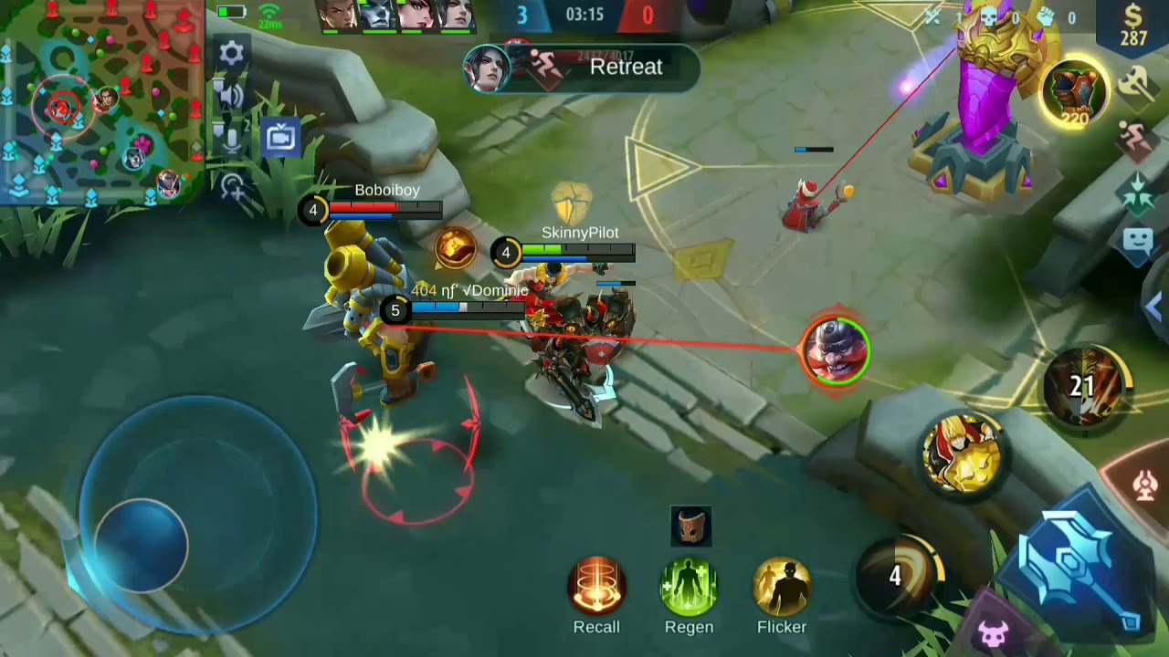 Gibah Gaming, Mangekyo Sharelink gan LOL (Mobile Legend Tigreal Tank ...