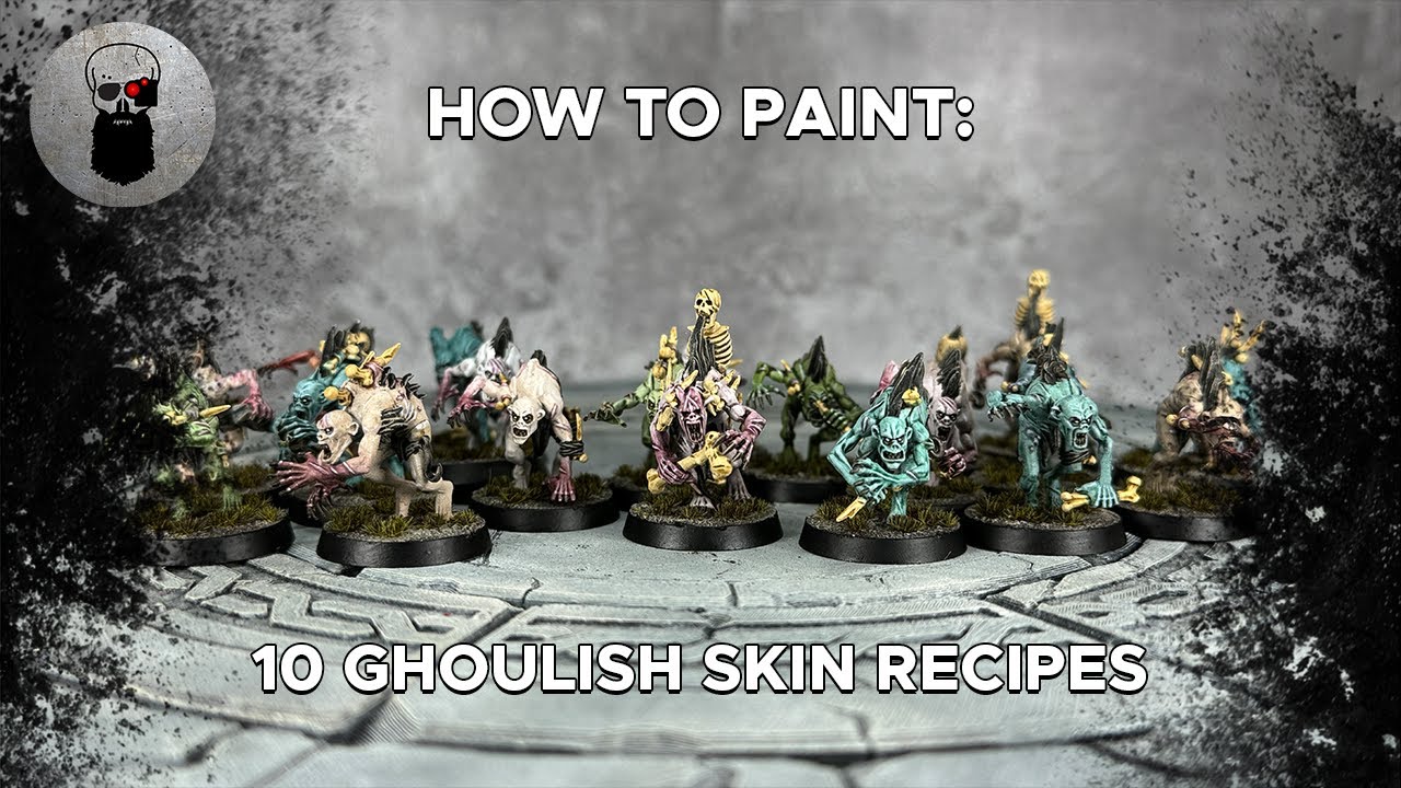 Contrast+ How to Paint: 10 Ghoulish Skin Recipes! - YouTube