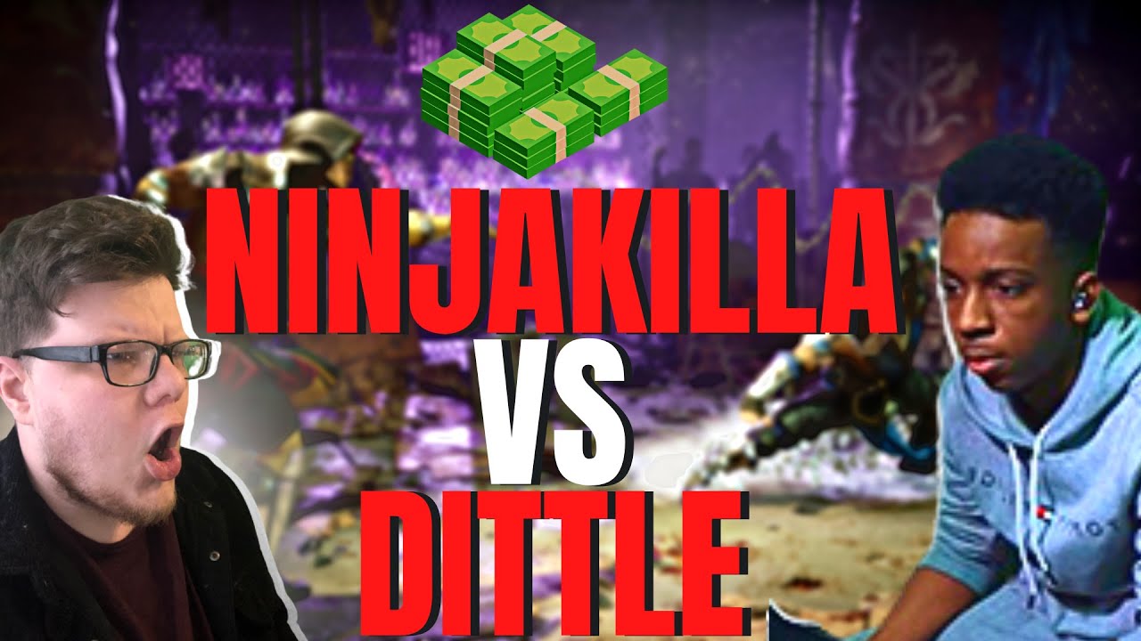 NINJAKILLA VS DITTLE MONEY MATCH!! INSANE GAMEPLAY! MORTAL KOMBAT 11 ...
