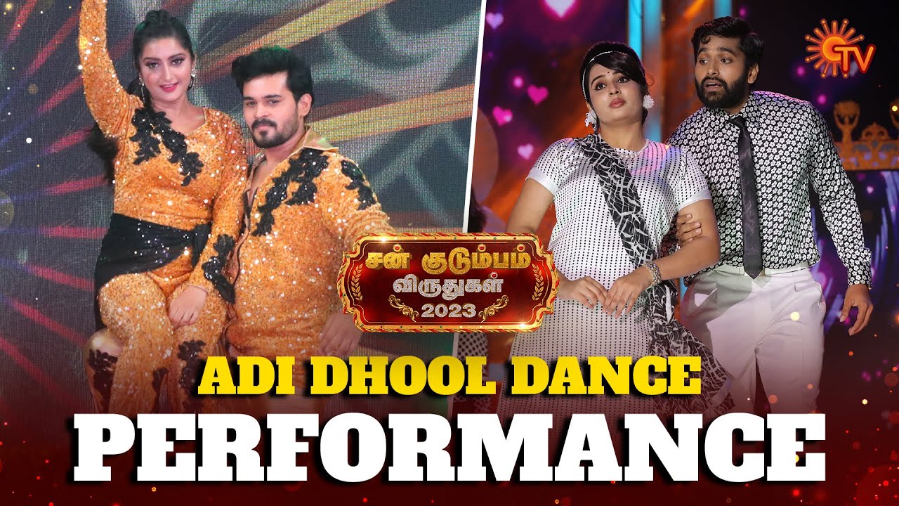Sun Stars' Dance Spectacle! | Sun Kudumbam Virudhugal 2023 | Sun TV ...