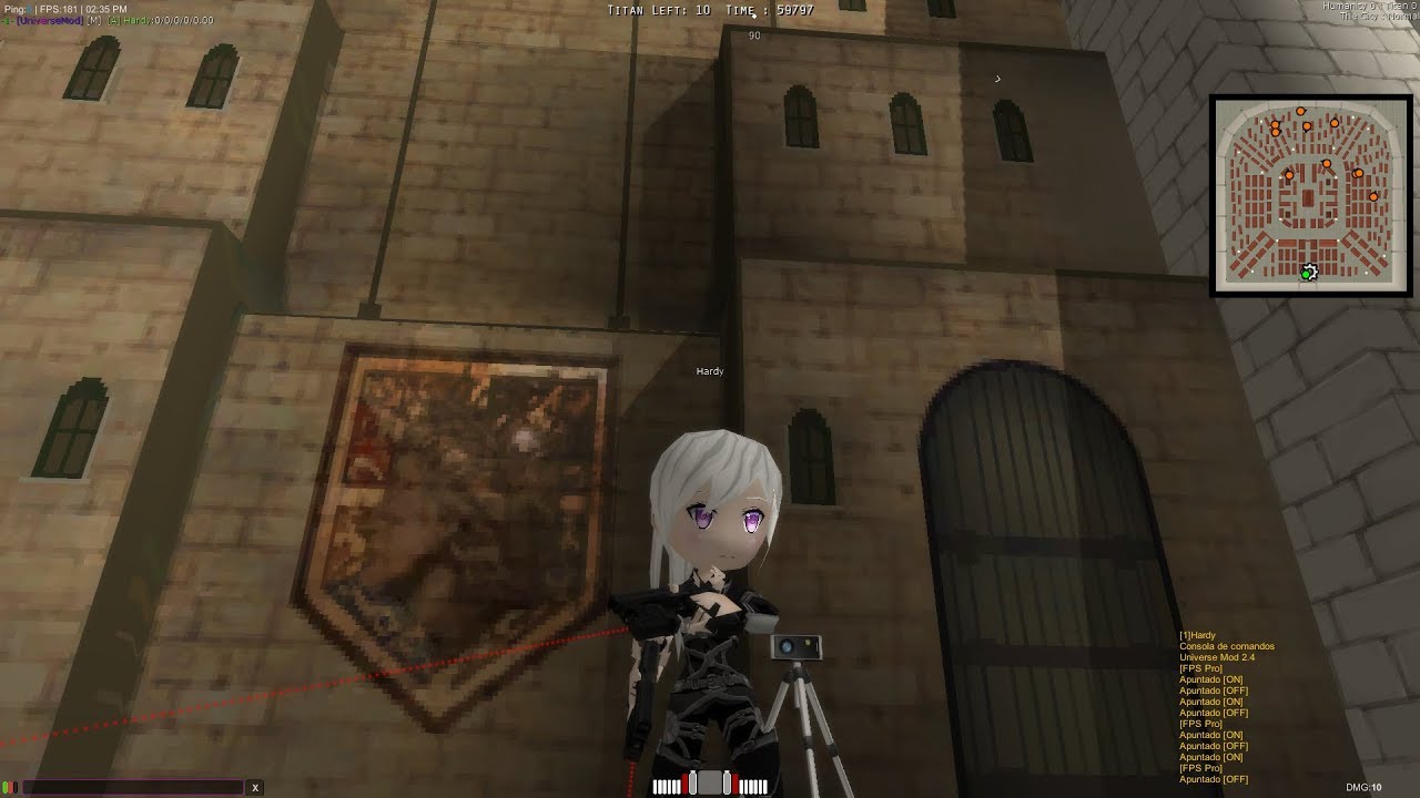 【巨人的猎手】AOTTG Universe Mod 試玩(槍械模式) - YouTube