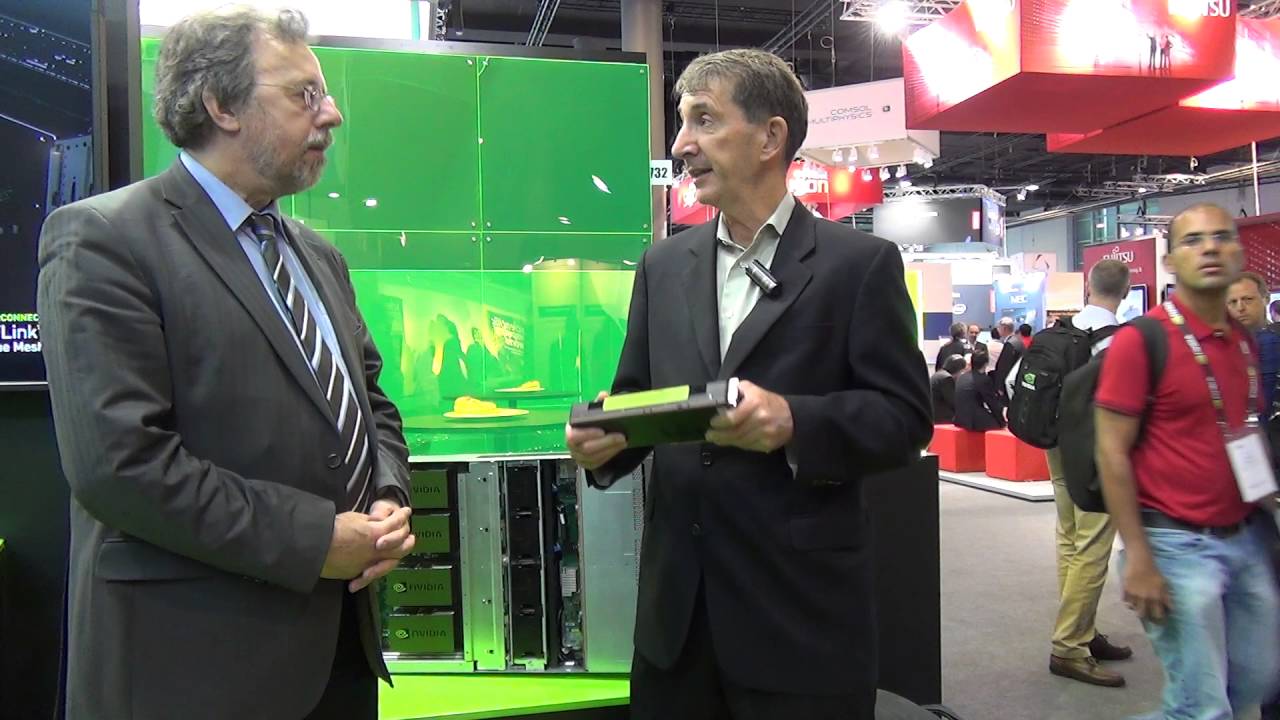 NVIDIA's Tesla P100 GPU to fit into every GPU-enabled server - YouTube