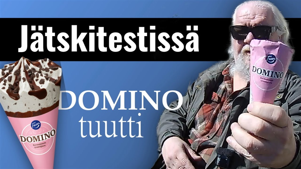 Jätskitestissä Fazer Domino tuutti - YouTube