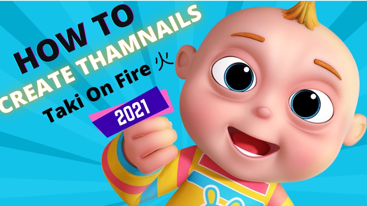 How to create Thamnail( New Method)||How to create thamnails @taki_on ...