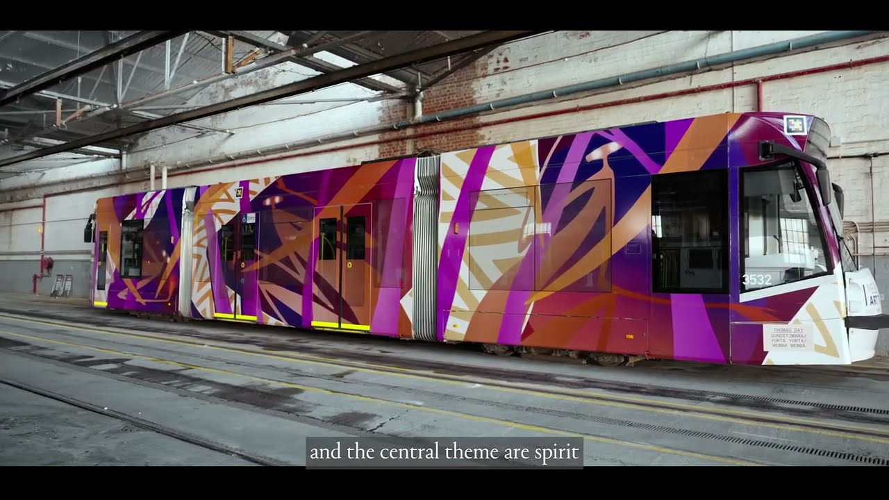 2024 Melbourne Art Trams | Thomas Day - YouTube