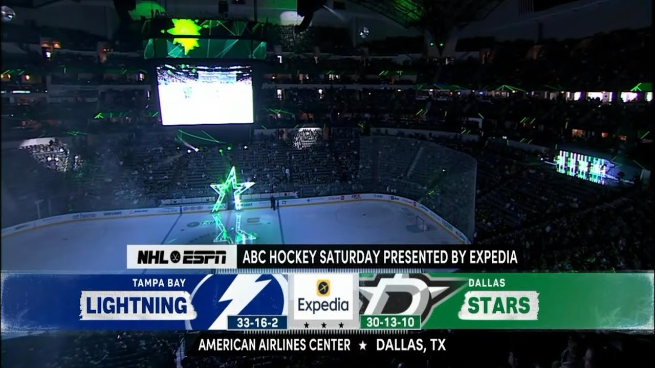 NHL on ESPN intro TB @ DAL - YouTube