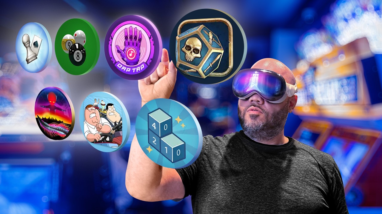 7 Apple Vision Pro Games That Will Blow Your Mind! - YouTube