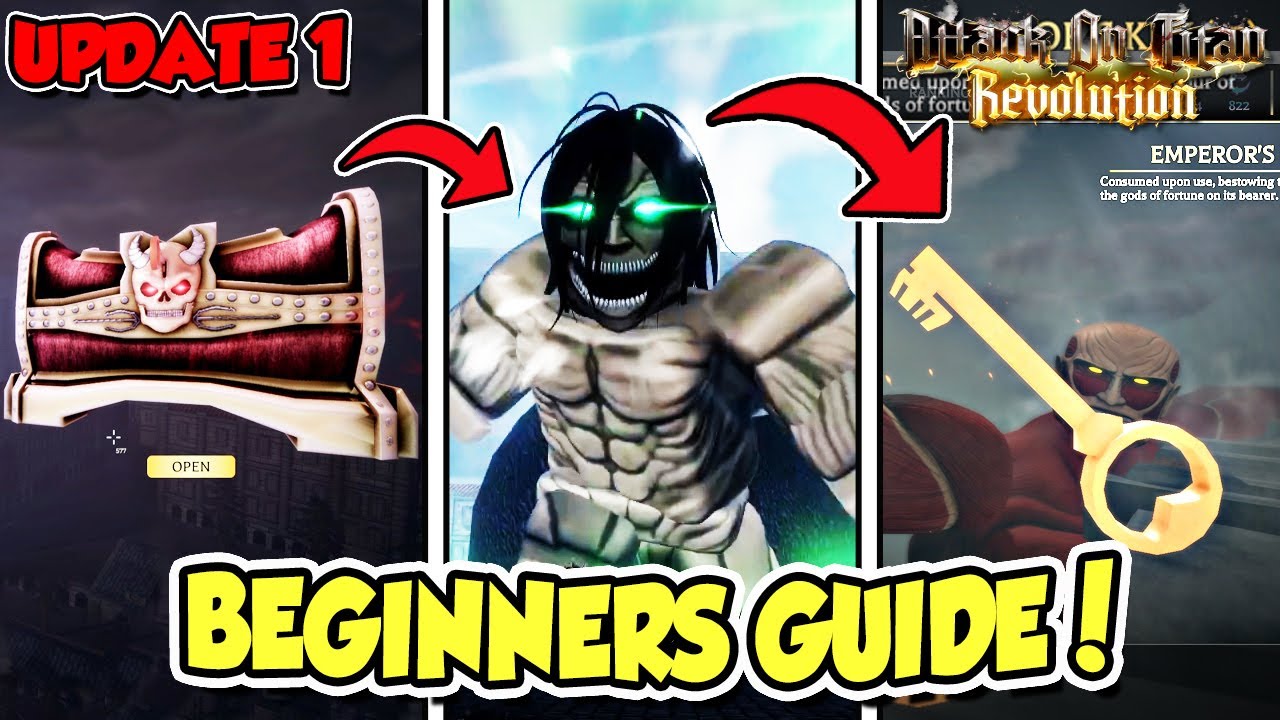 AOT Revolution UPDATE 1 Best Beginners Guide! (How To Get Serum ...